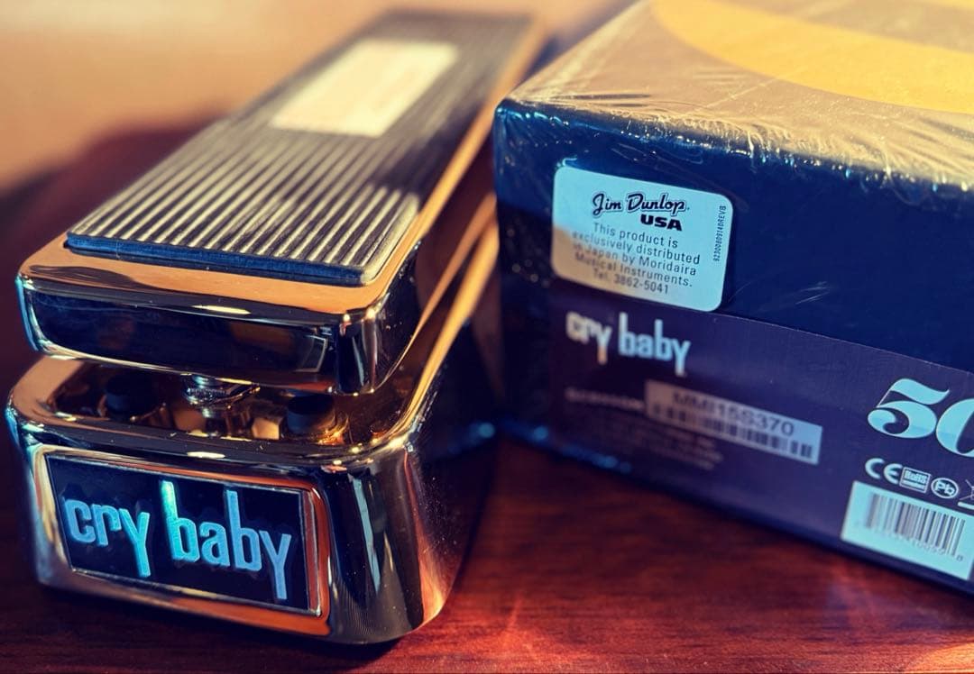 ギター JIM DUNLOP / 50TH 24k GOLD CRY BABY WAH