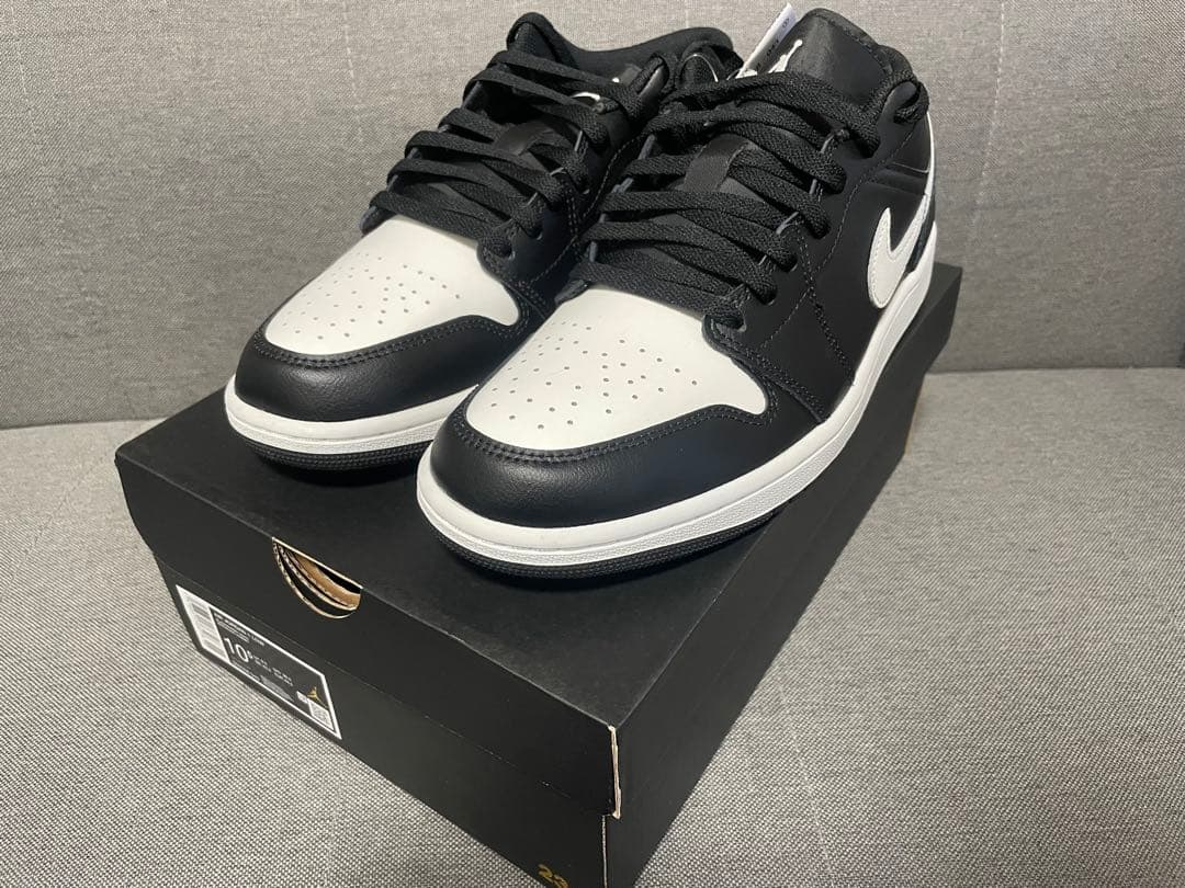 Nike Air Jordan 1 Low ブラック/ホワイト 28.5 cm