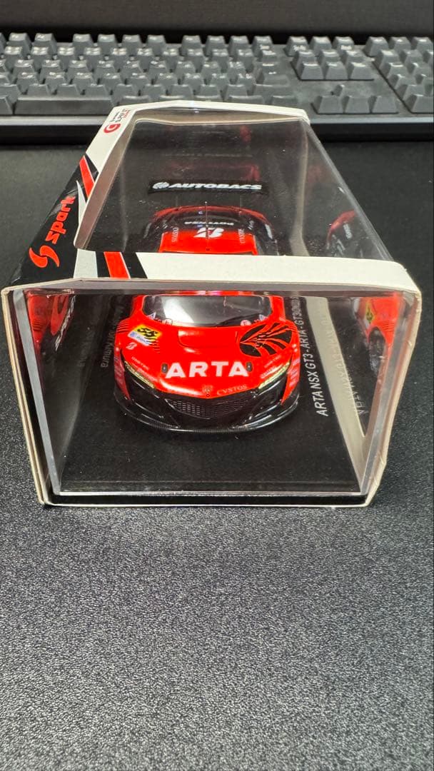 ミニカー Spark ARTA NSX GT3 GT300 2022 1/43