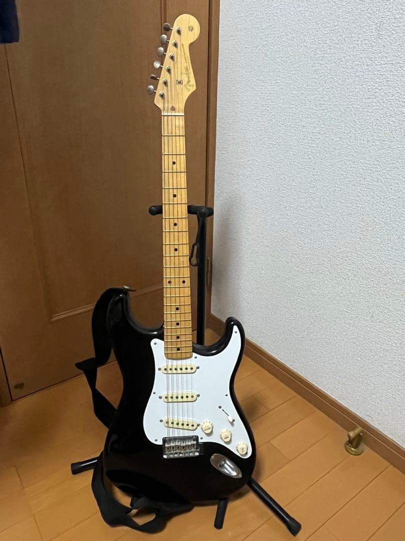 山*口様 Fender ストラトキャスター ブラック、ソフトケース、その他付属品