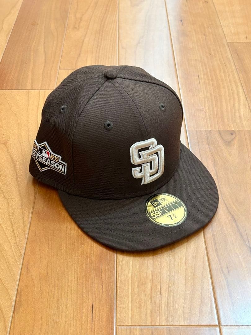 新品 パドレス2025ポストシーズン59FIFTY キャップ 7 3/8