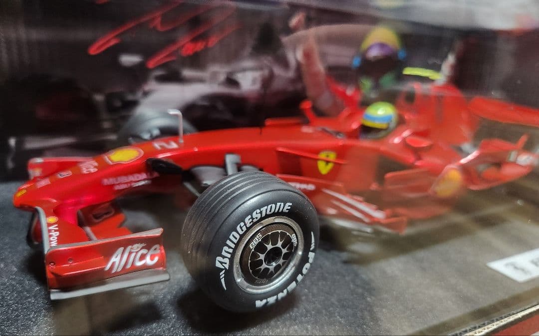 【未開封】1/18 Hot Wheels F2008 フェリペ・マッサ #2