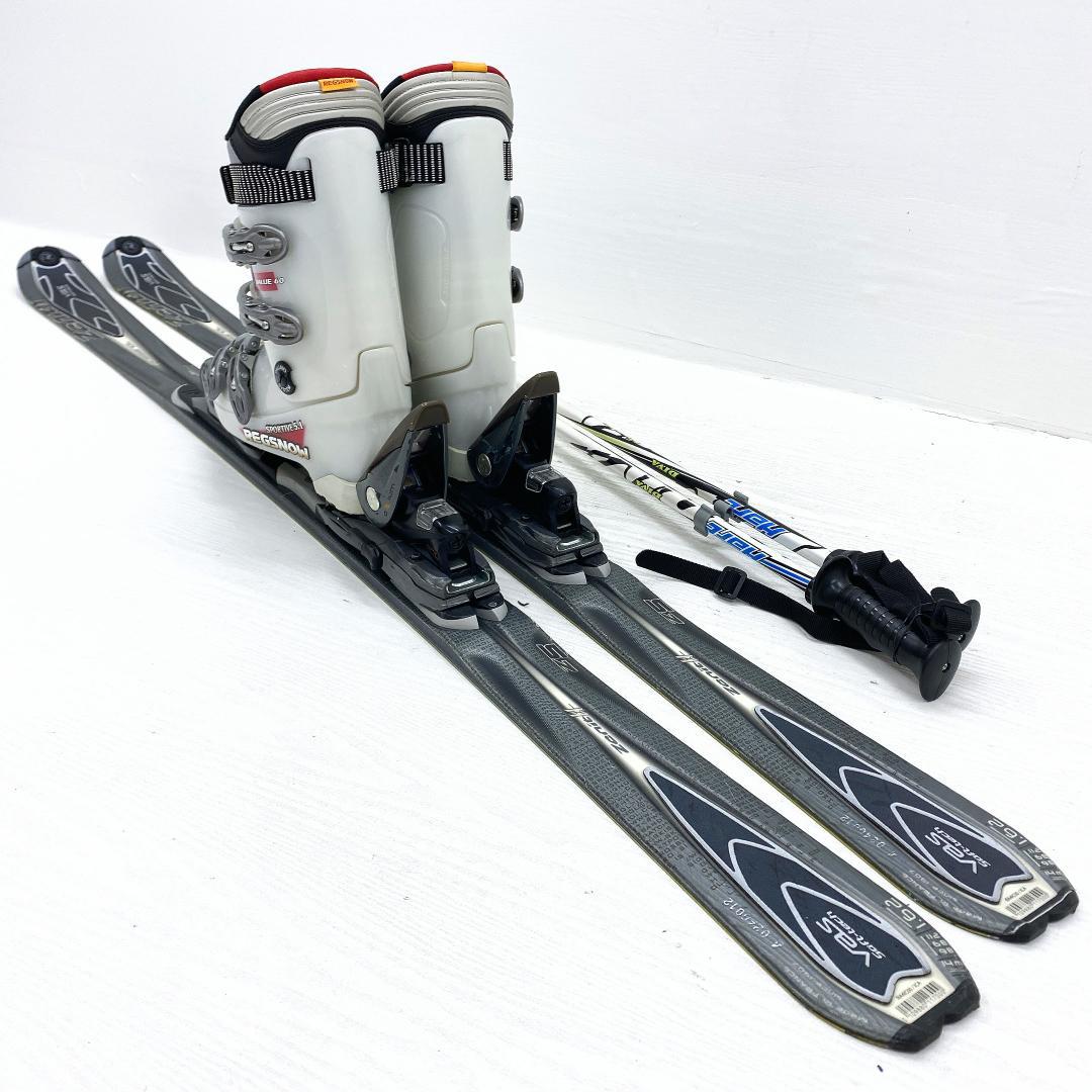 ROSSIGNOL ロシニョール スキー セット 162cm 26-26.5cm