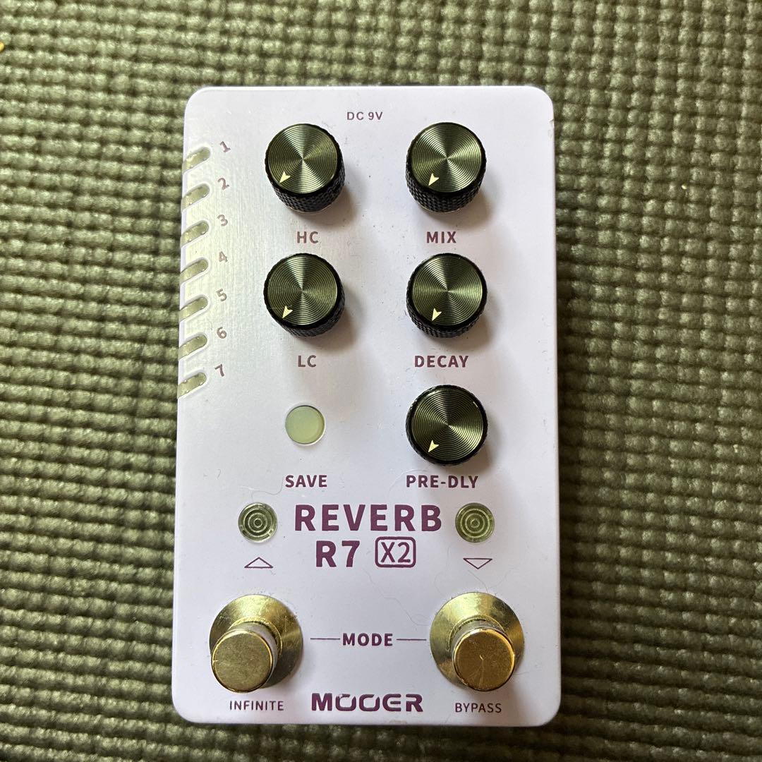 MOOER REVERB R7 X2 ギターエフェクター