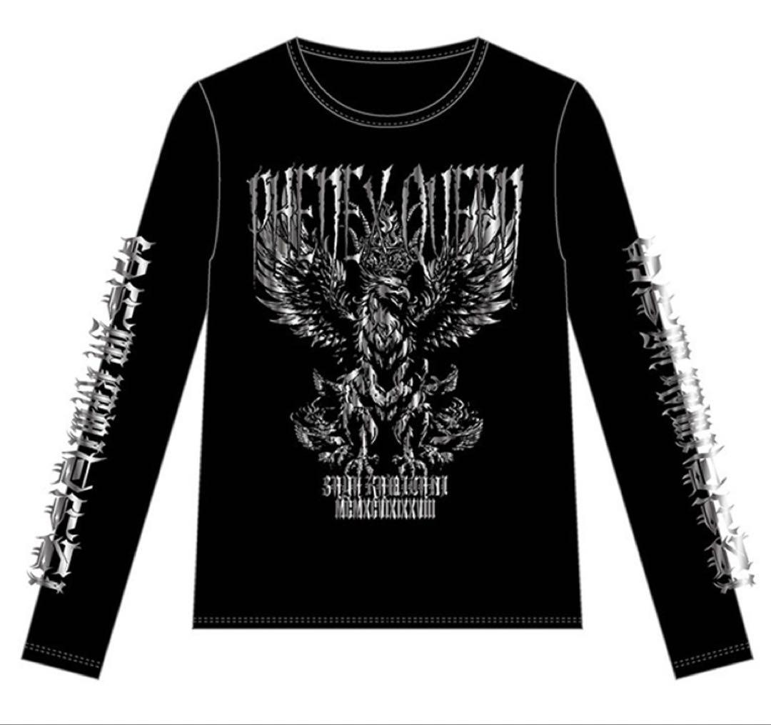 上谷沙弥 Phenex Queen ロングTシャツメタリック！Mサイズ完売品！
