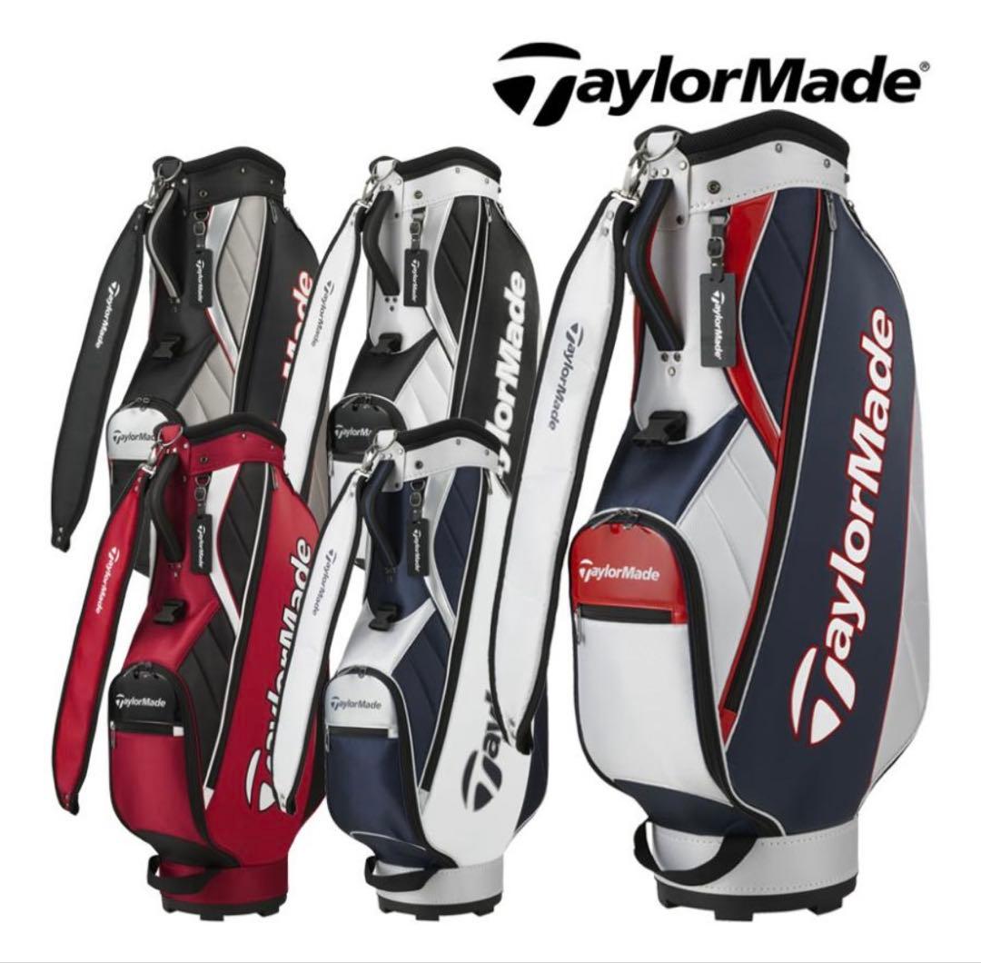 TaylorMade ゴルフバッグ ホワイト/ネイビーTJ105 トゥルーライト