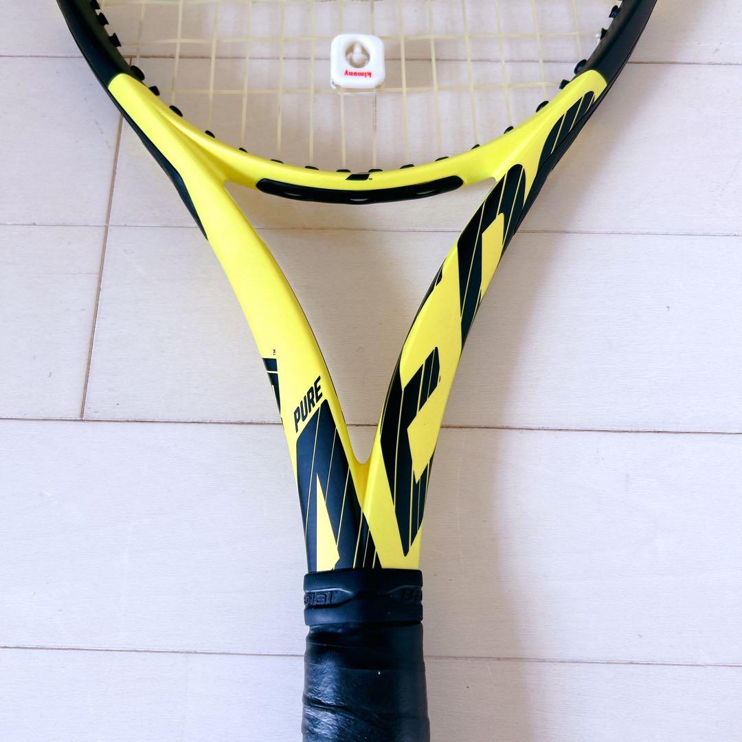 【美品】バボラ PURE AERO Team 2019 G2 Babolat