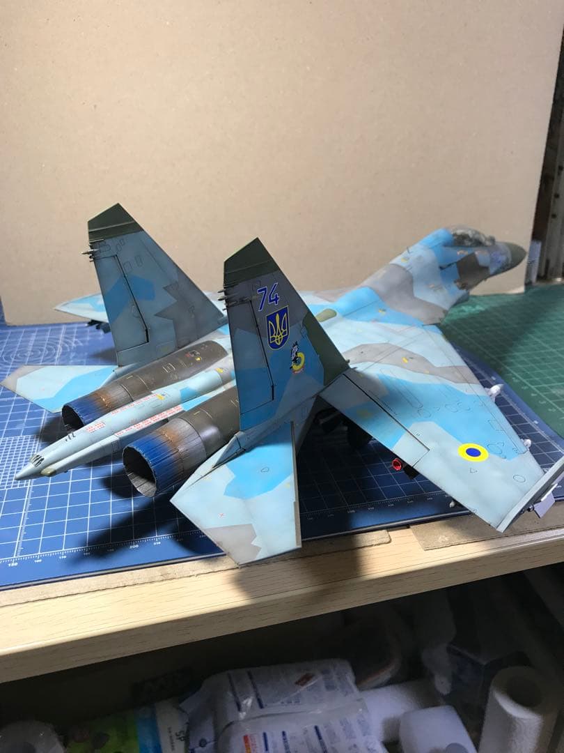 1/48 Su-27UB フランカーC 完成品