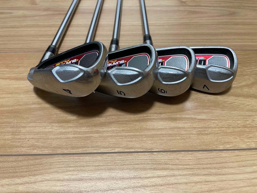 TaylorMade テーラーメイド バーナープラス 7本ゴルフアイアンセット
