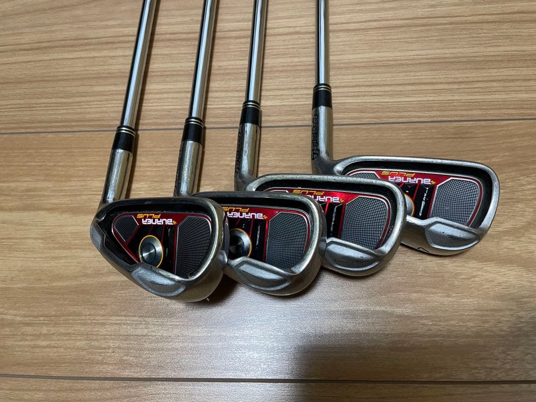 TaylorMade テーラーメイド バーナープラス 7本ゴルフアイアンセット