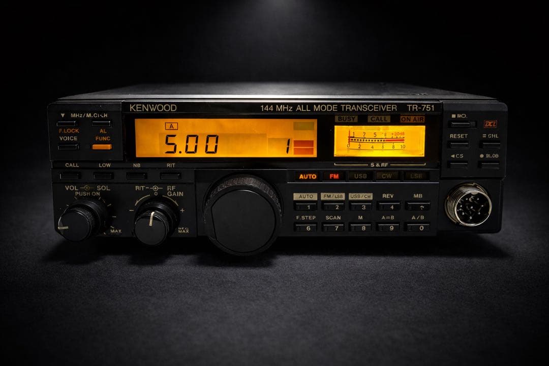 【フルレストア済み】KENWOOD TR751D 145MHz 25Wモデル