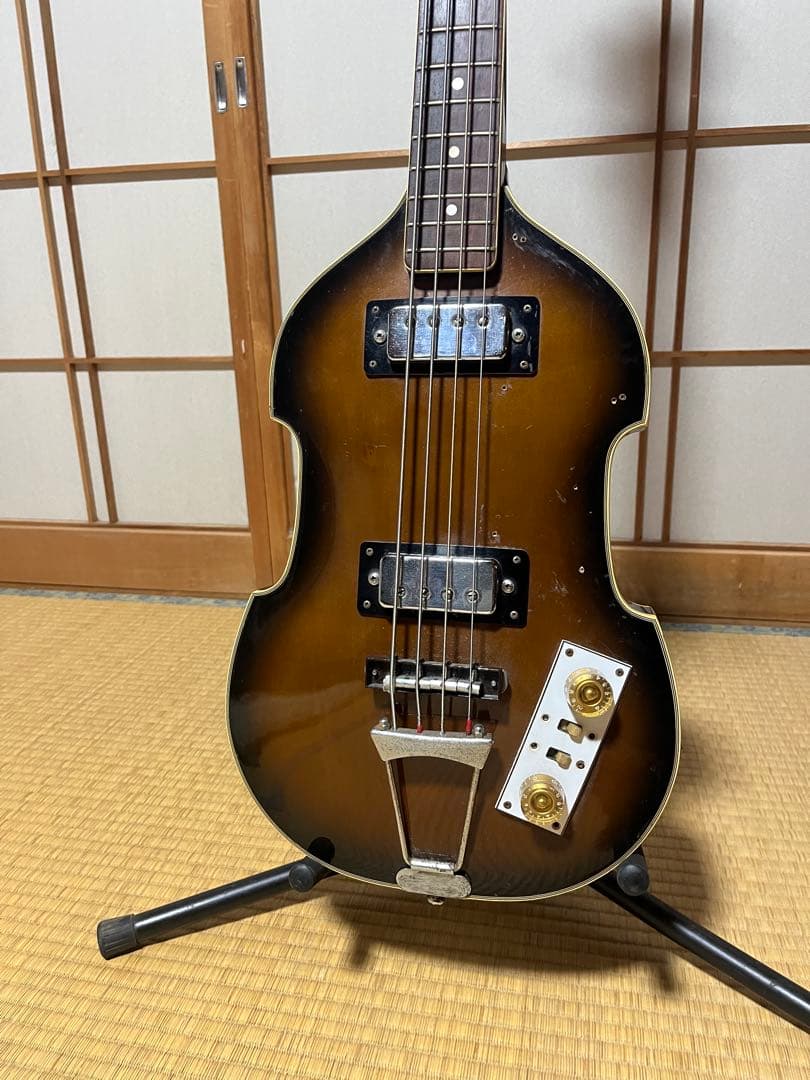 ヴァイオリンベース　グヤトーン　guyatone エレキベース