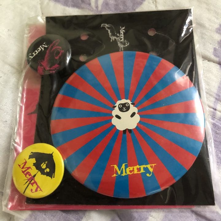 MERRY (メリー) ライブ グッズ 缶バッジ