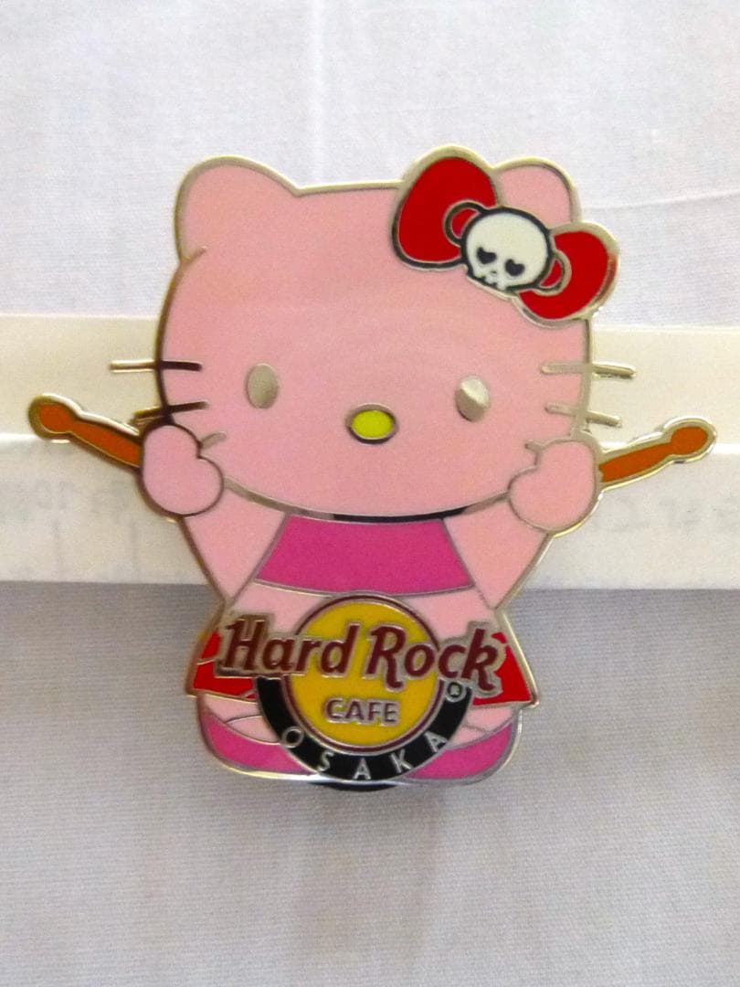 ハードロックカフェ キティ バンドピン 6個セット KITTY BAND PIN