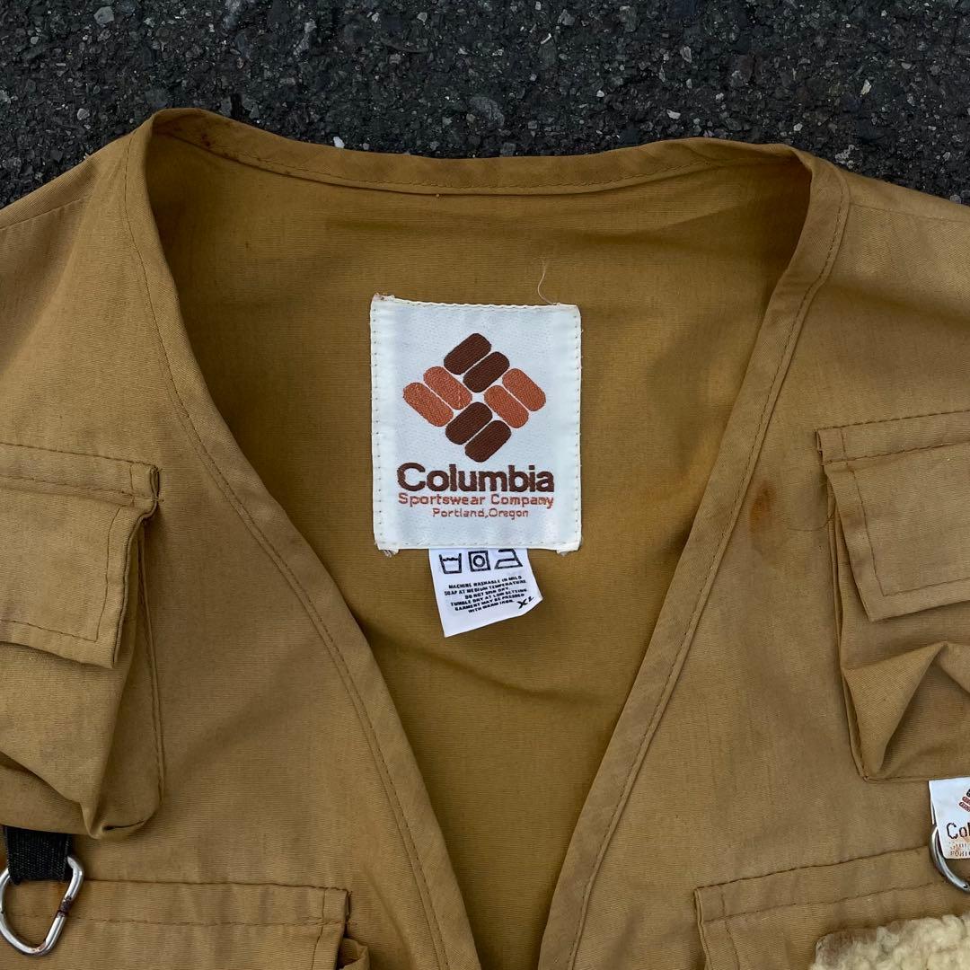 ウェア ~80s Columbia Fishing Vest
