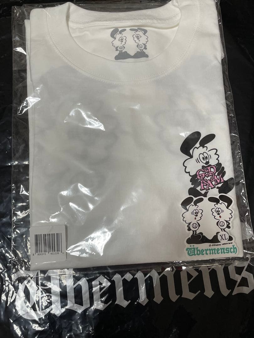 VERDY X ÜBERMENSCH FAM T-SHIRT XL ホワイト