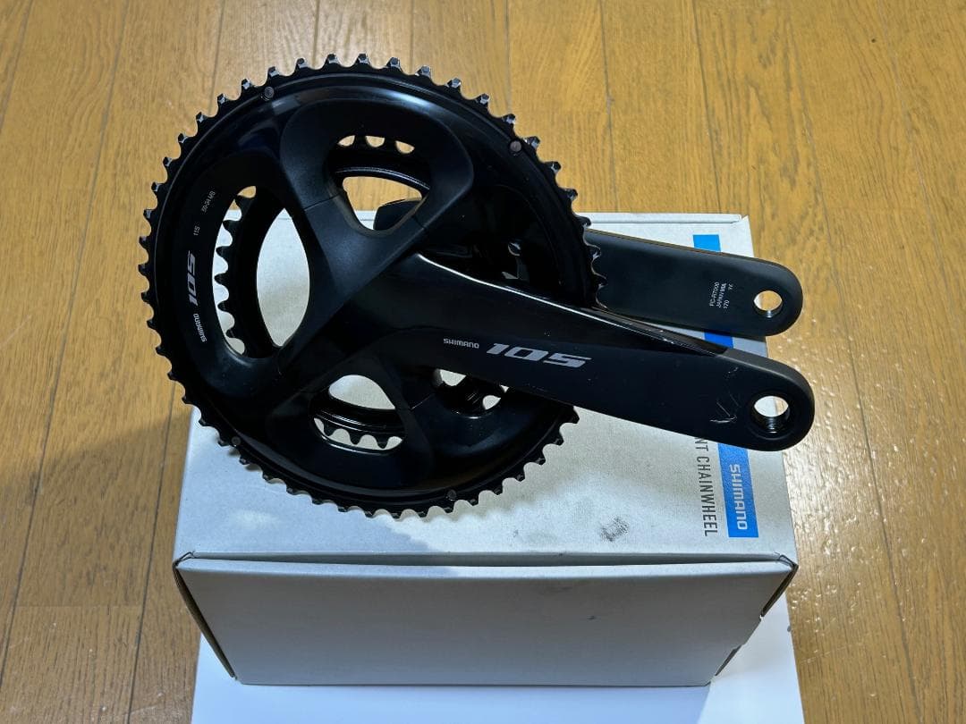 Shimano 105 クランクセット ブラック