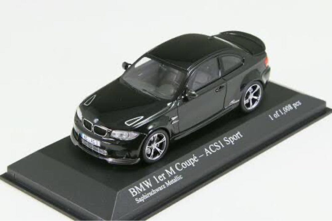 MINICHAMPS  ACS1 Mクーペ 2011 ブラック　1/43