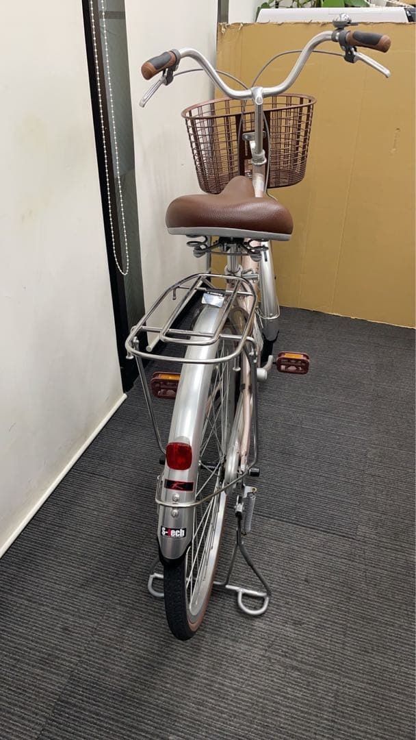 愛知県★極美品！サカモトテクノ 中古自転車ミスティライト オートライト24インチ