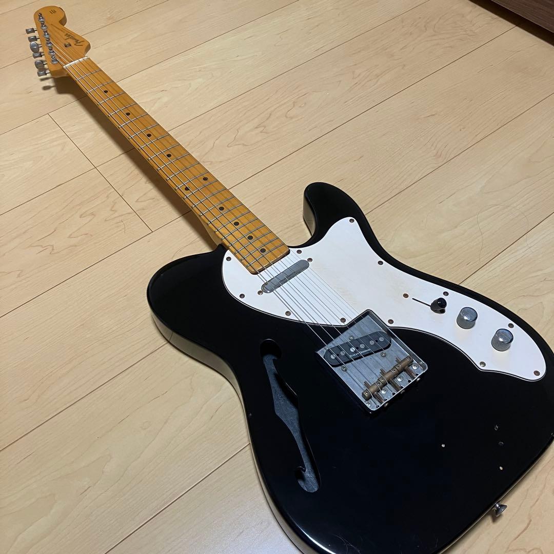 ジャンク:squier telecaster thinline フェンダーネック