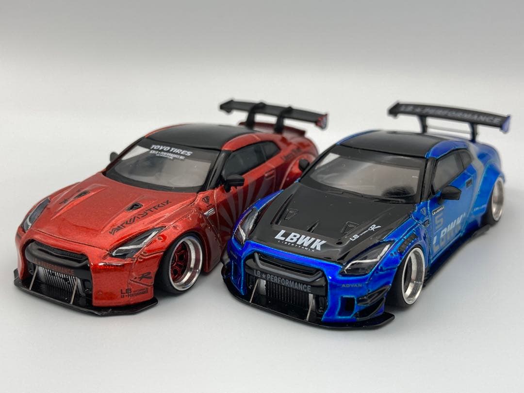 Mini gt 日産 GT-R カスタム 2台セット‼︎