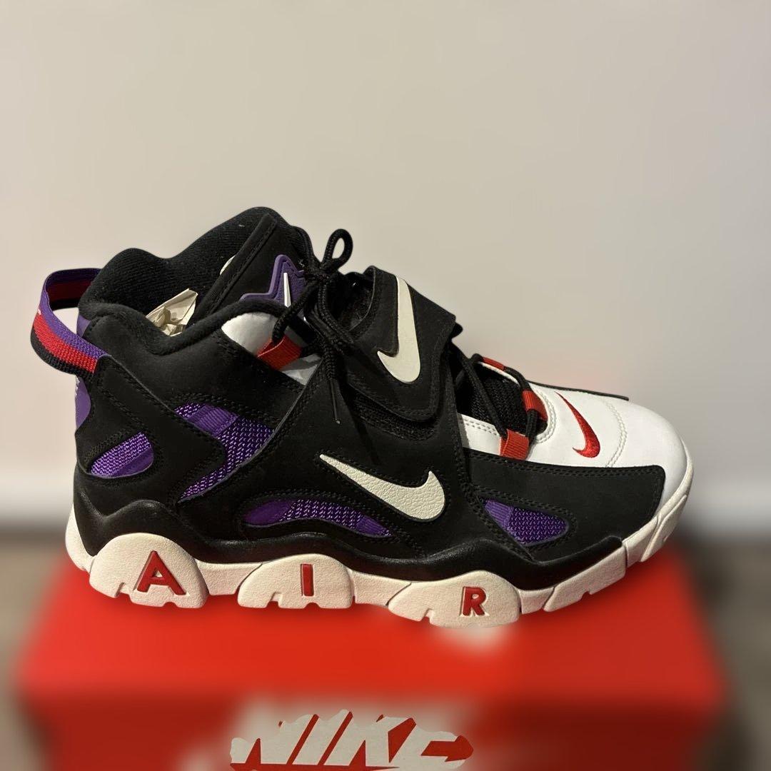 シューズ(男性用) NikeAirBarrageMidQS 'Raptors' CD9329-001