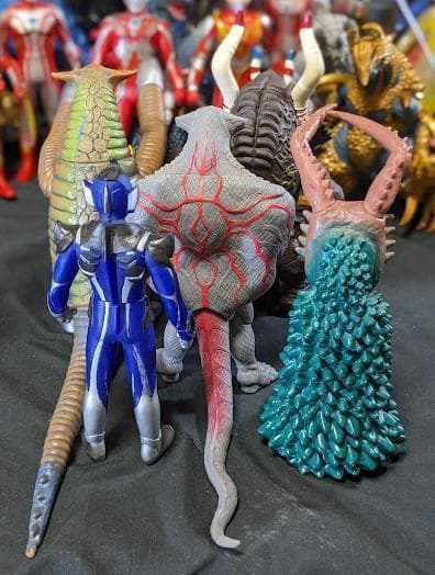 ウルトラマンメビウス＆登場怪獣・宇宙人（バンダイ）ソフビフィギュア44体セット
