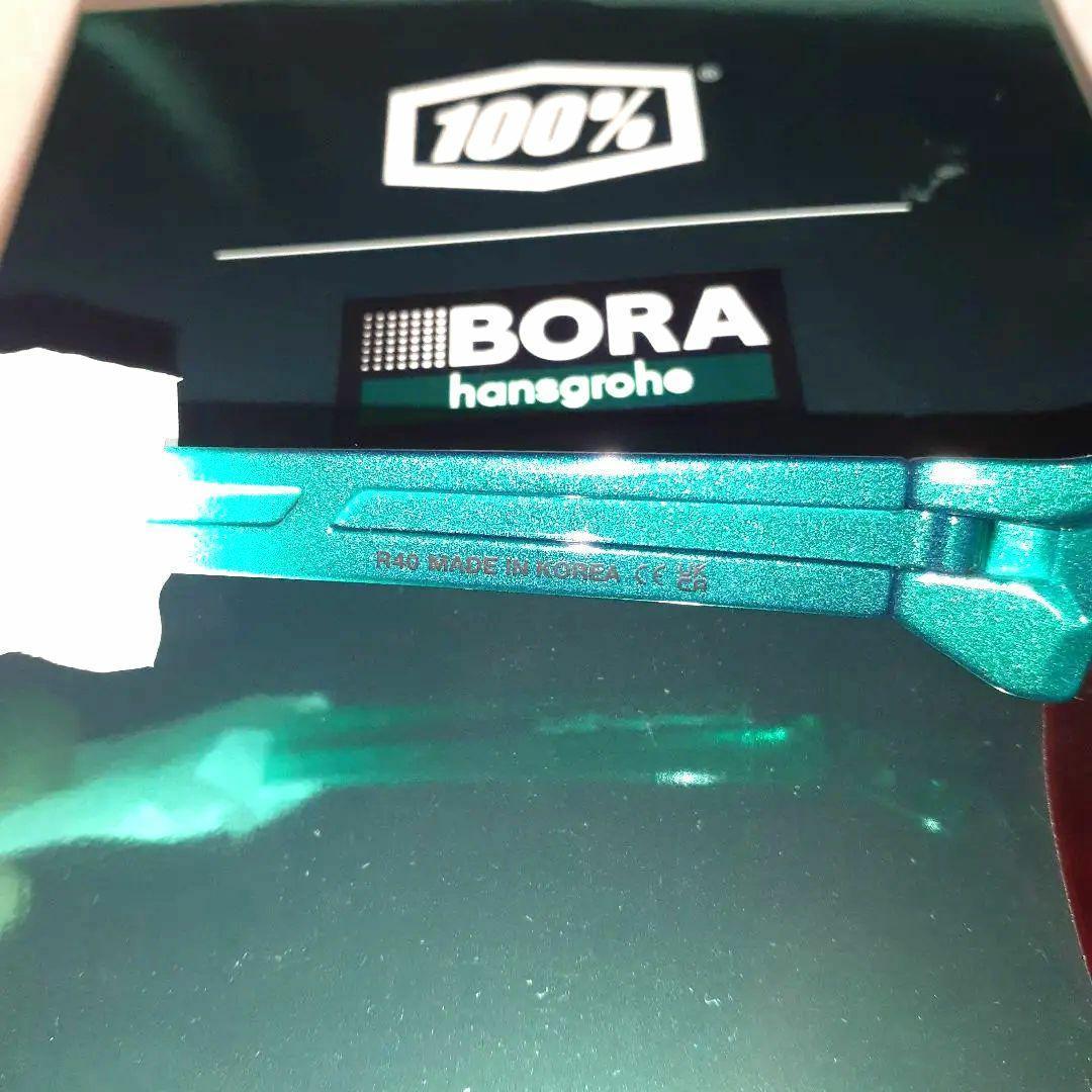 100% S2 BORA グリーンラメ ワンハンドレッド サングラス