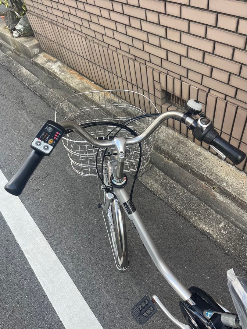 Panasonic 電動アシスト自転車 シルバー