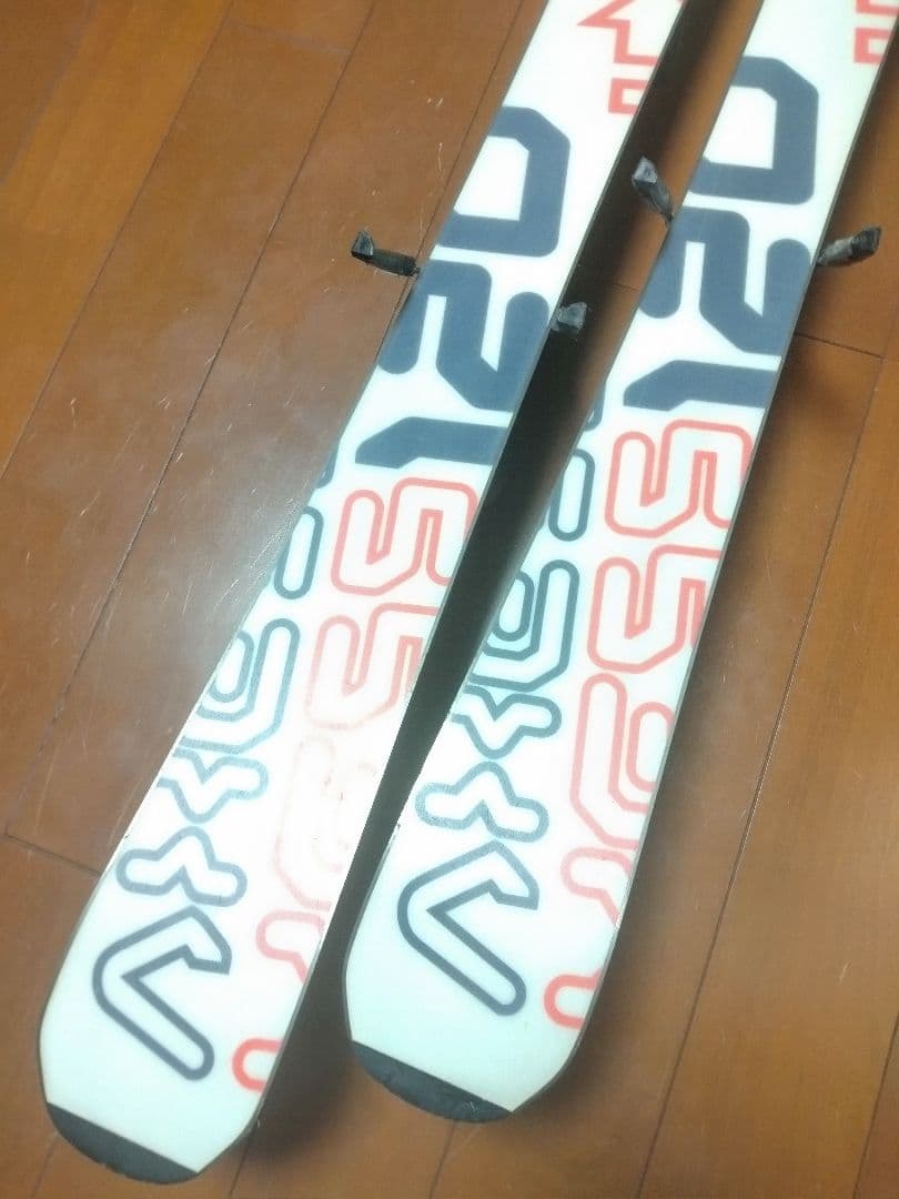 【状態良好☆】120cm　SALOMONミッドスキー板　送料無料！