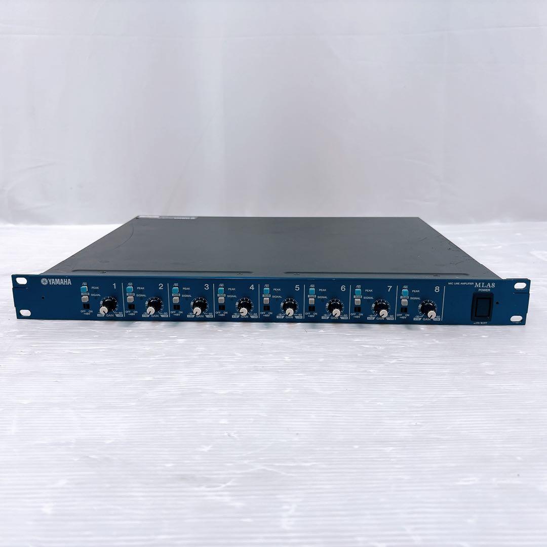 【美品】YAMAHA ヤマハ MLA8 Mic Line Amplifier