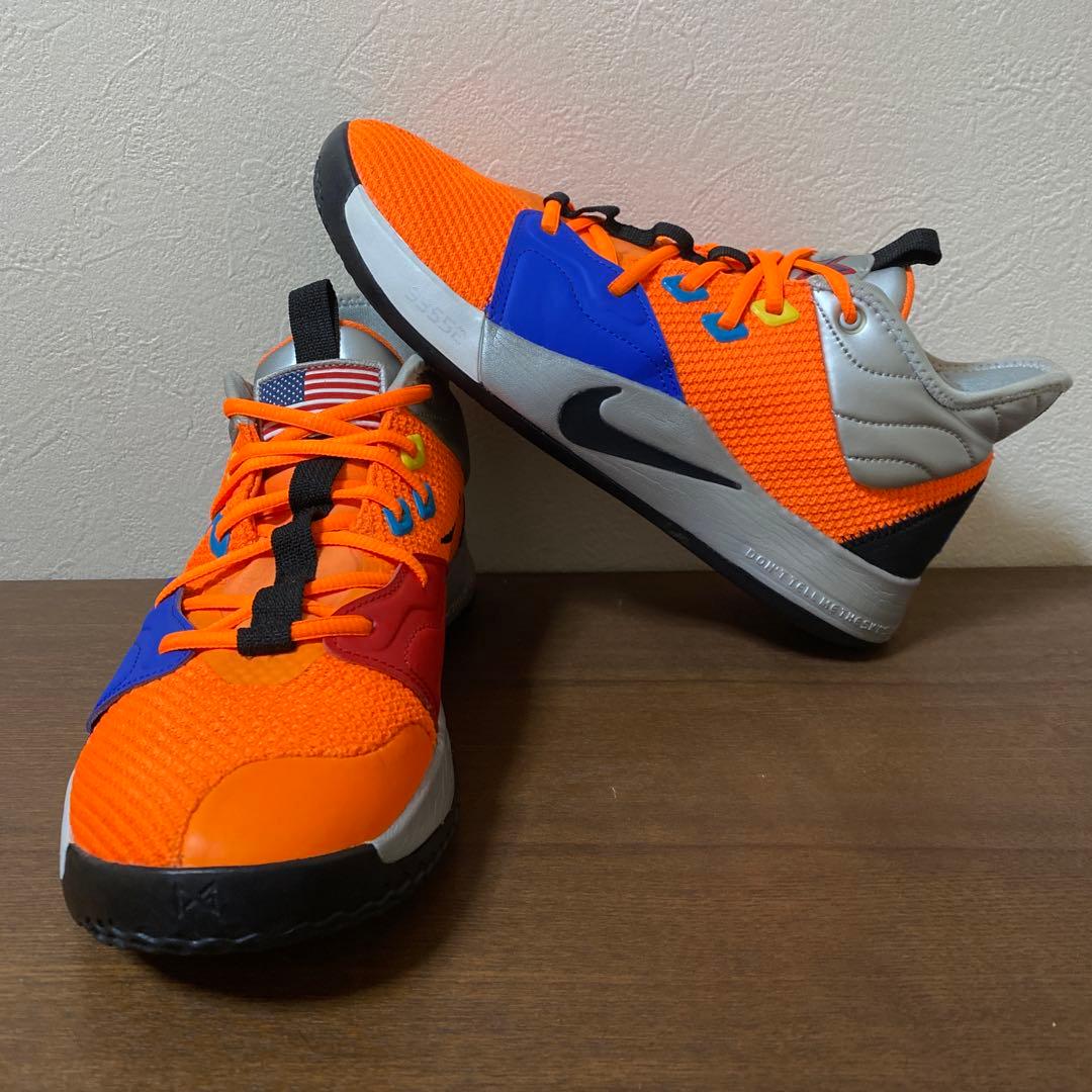 NIKE PG 3 EP NASA ナイキ ポールジョージ バッシュ 28.5