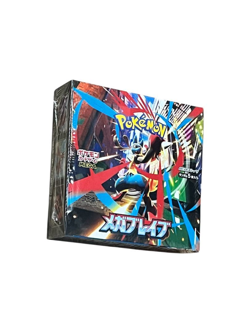 新品未開封　シュリンク付き　ポケモンカードゲーム　メガブレイブ　1BOX