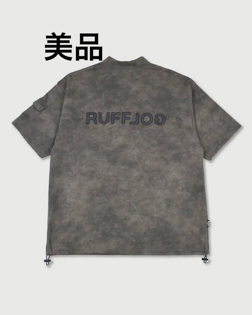 【美品】RUFFLOG ラフロッグ　モックネック　ヴィンテージ　L
