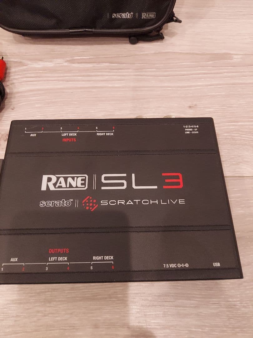 RANE SL3 Scratch Live インターフェース