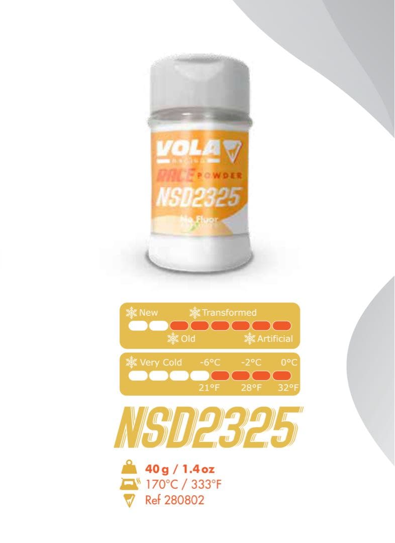 VOLA　RACE POWDER　NSD2325　40g　フッ素フリー　最新