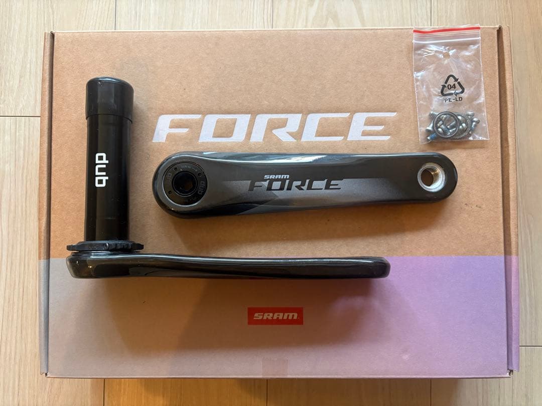 SRAM スラム FORCE D1 クランクアーム 170mm red eTAP