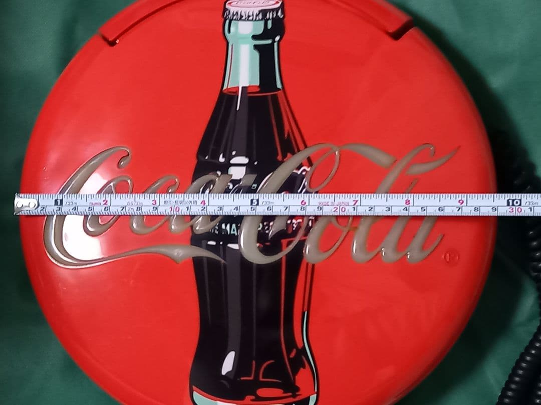 アンティーク雑貨 90s Coca Cola BRAND Disc Telephone