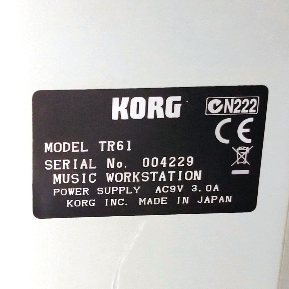 【24時間以内発送】KORG TR61 シンセサイザー 61鍵盤