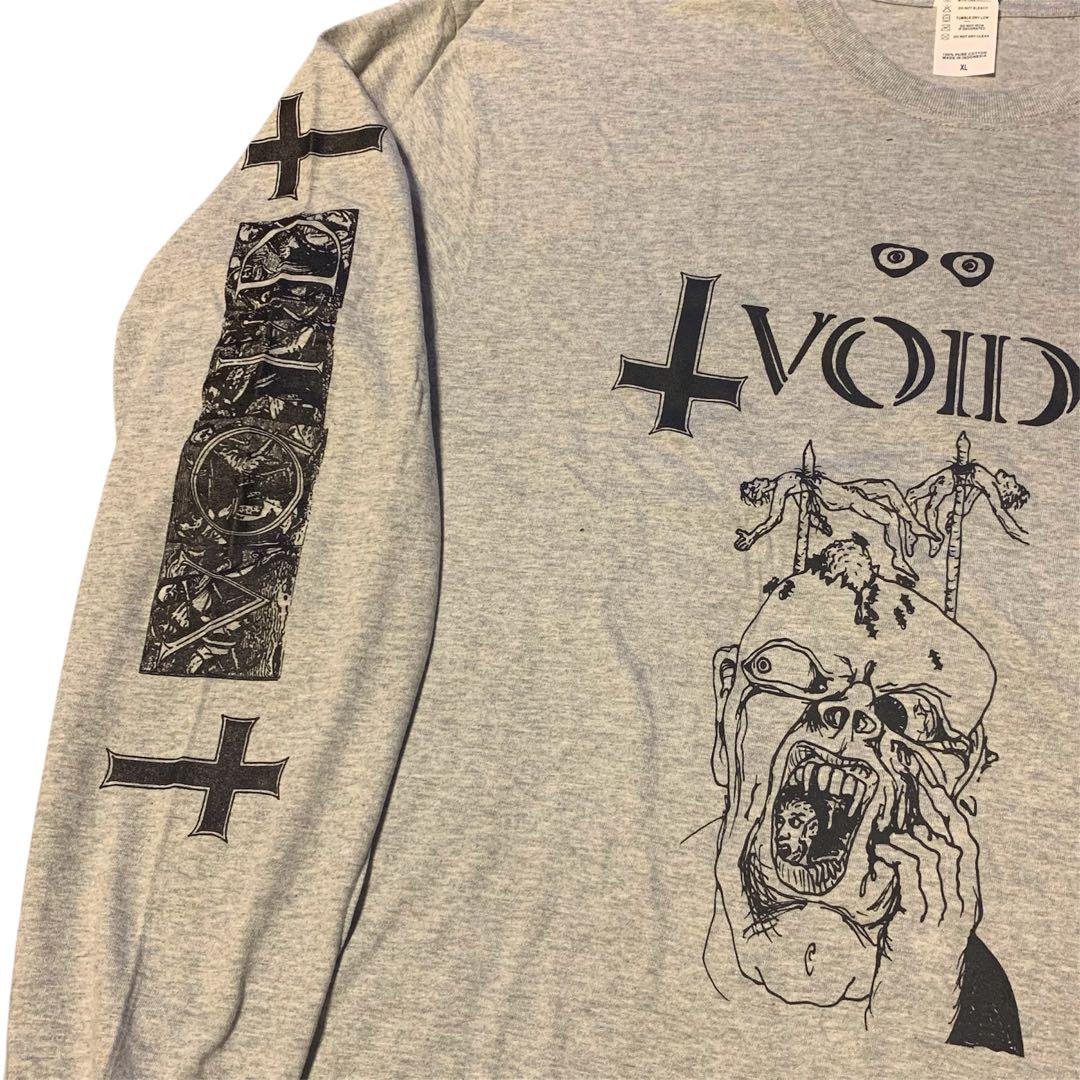VOID 長袖Tシャツ Dischord Records XL DCハードコア