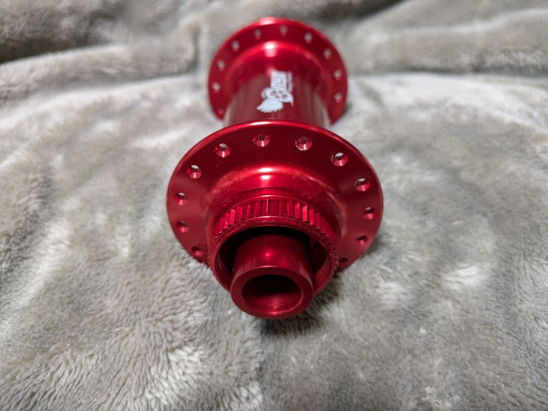 【値下げ】★未使用新品 ONYXファットバイク用フロントハブ RED