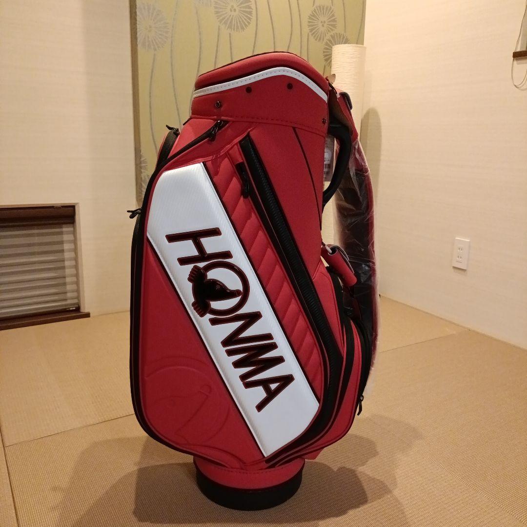 【最終値下げ】【新品未使用】HONMA ホンマ キャディバッグ 赤 レッド