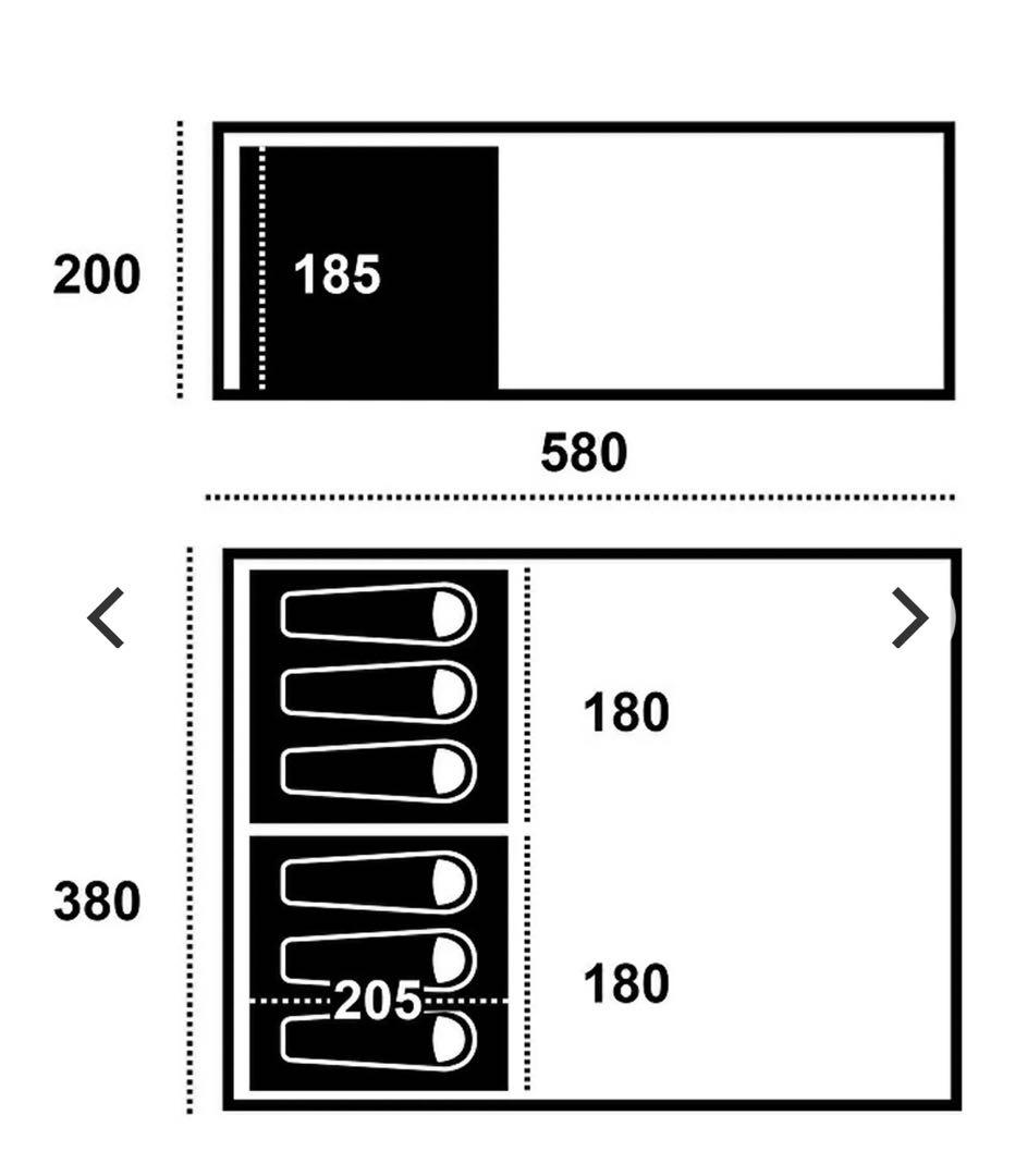 新品Dolomiti6ドロミテ6ファミリーテントGRAND CANYON大人数