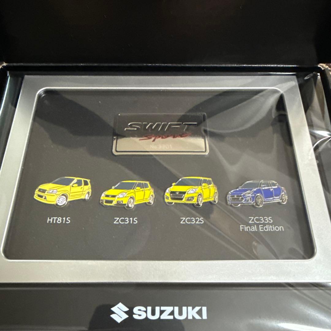 SUZUKI スイスポ記念ピンバッジセット