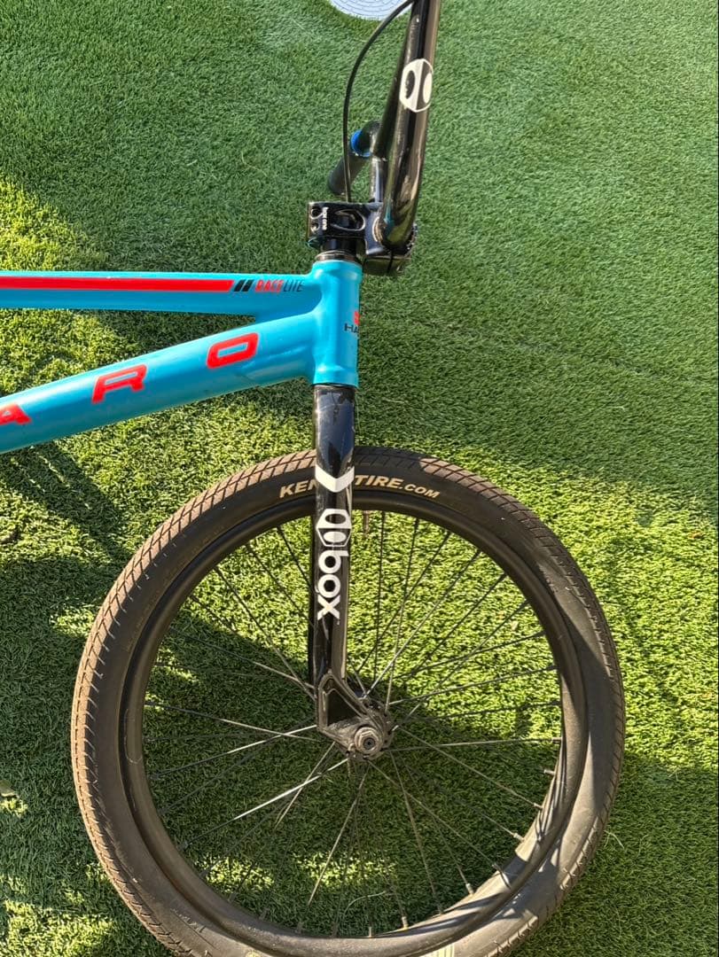 美品2021HaroRaceLTPro (Blue)カスタム済み BMXレース用