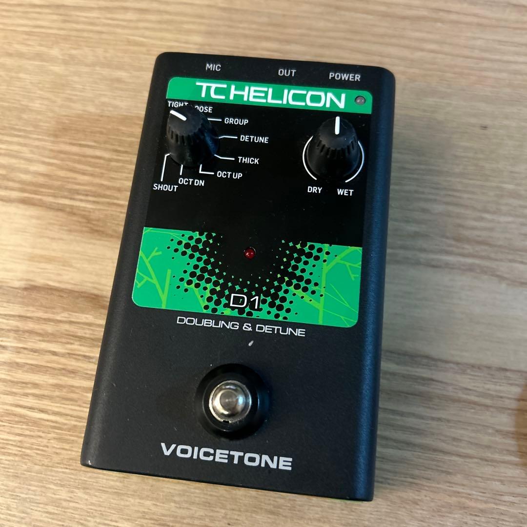 動作確認済み TC Helicon D1 Doubling & Detune