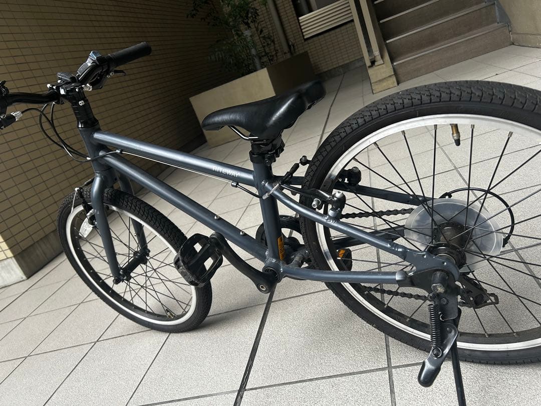 RITEWAY ZIT キッズ自転車 6速 マットブラックグレー