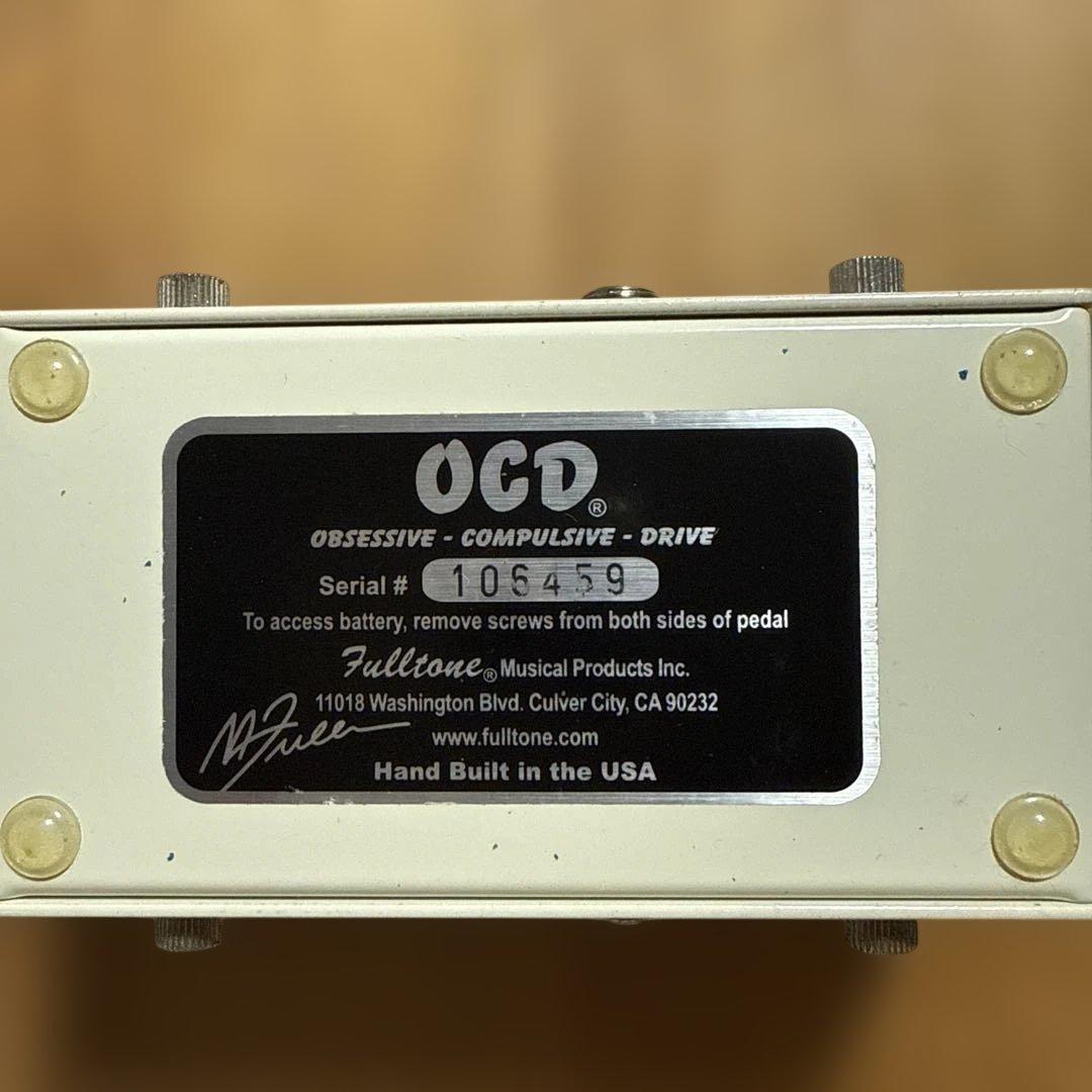 Fulltone OCD オーバードライブペダルVer.1.7