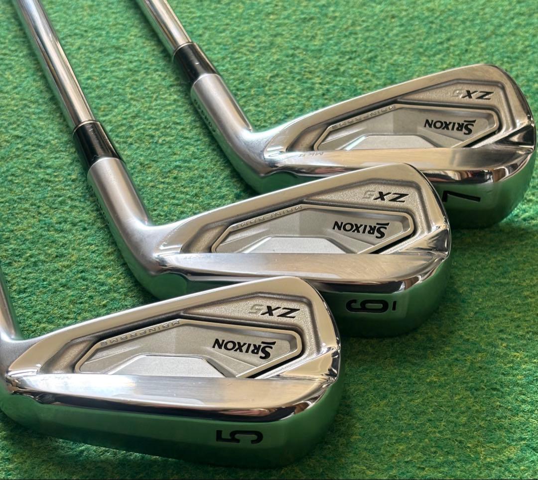 SRIXON ZX5 MK2 アイアンP〜5 6本セットMOUDS 105 S