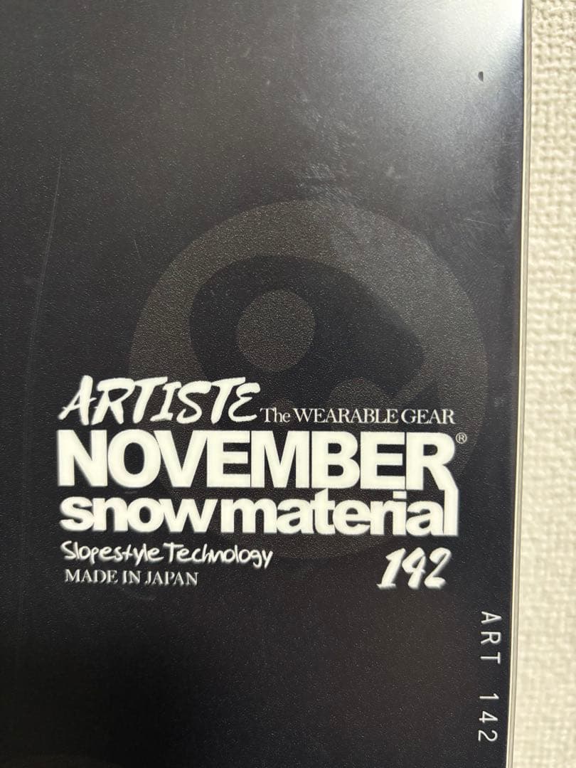 NOVEMBER ARTISTE ノベンバー　アーティスト142 スノーボード